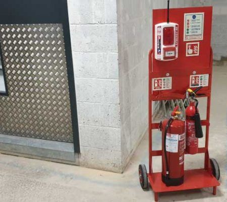 Building Site CCTV Security Systems and Scaffold Alarms | Bison Security